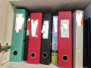Assorted Lever Arch Files - Various Colors, Hobbies & Toys, Stationery ...