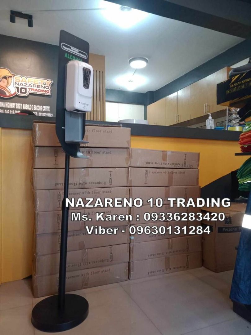 Automatic Alcohol Dispenser with stand, Looking For on Carousell