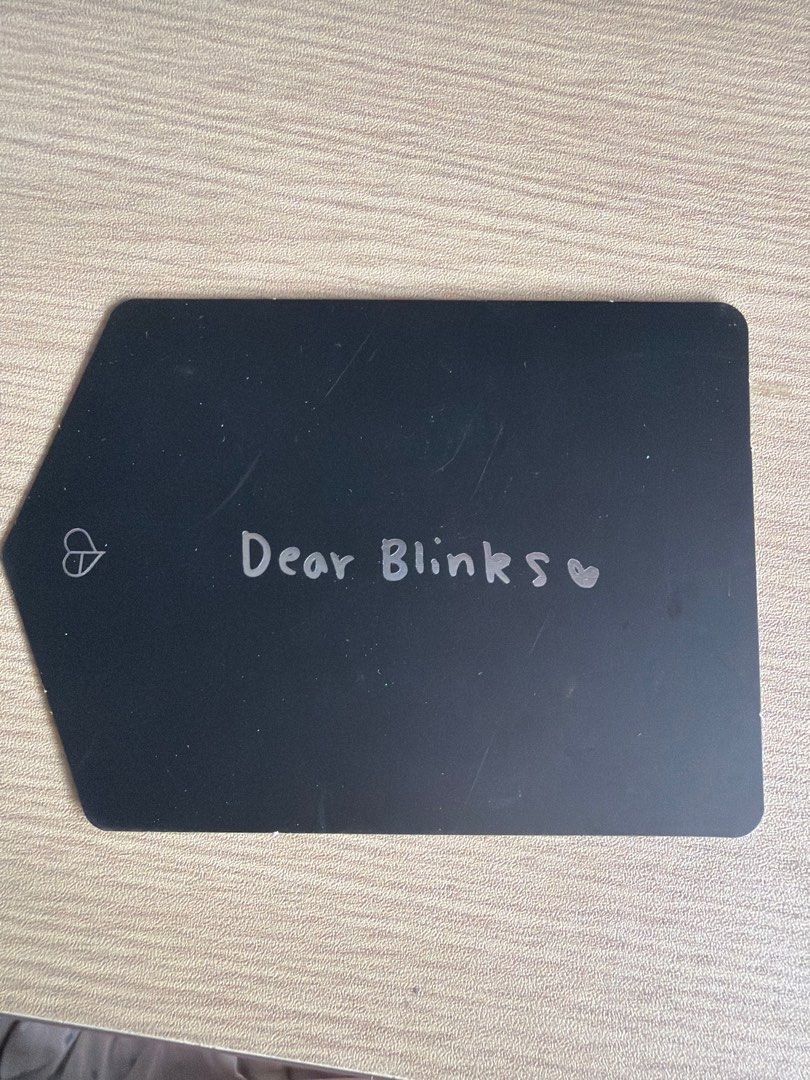 BLACKPINK THE GIRLS OST card, Hobbies & Toys, Memorabilia & Collectibles, K-Wave on Carousell