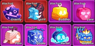 Blox Fruits - Gas, Shadow, Gravity, Control, Mammoth, Venom, Spirit ...