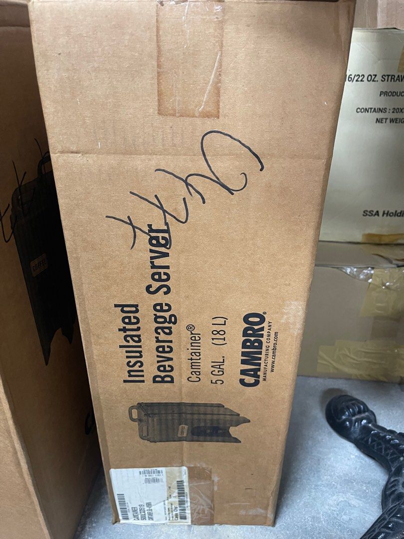 Cambro 18L Insulated Beverage Server, Furniture & Home Living ...