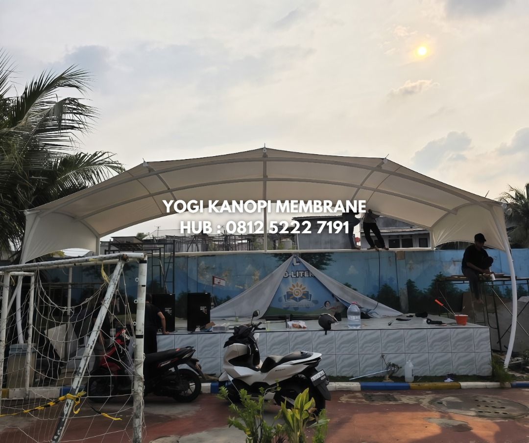 canopy membrane solusi atap minimalis & aesthetic untuk hunian dan ...