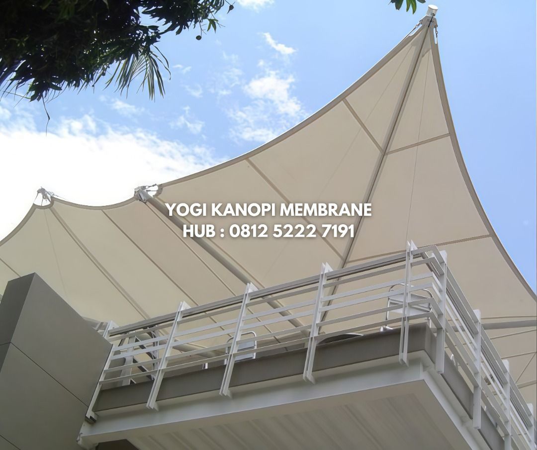 canopy membrane solusi atap minimalis & aesthetic untuk hunian dan ...