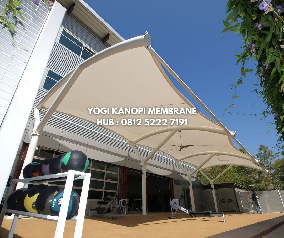 canopy membrane solusi atap minimalis & aesthetic untuk hunian dan ...