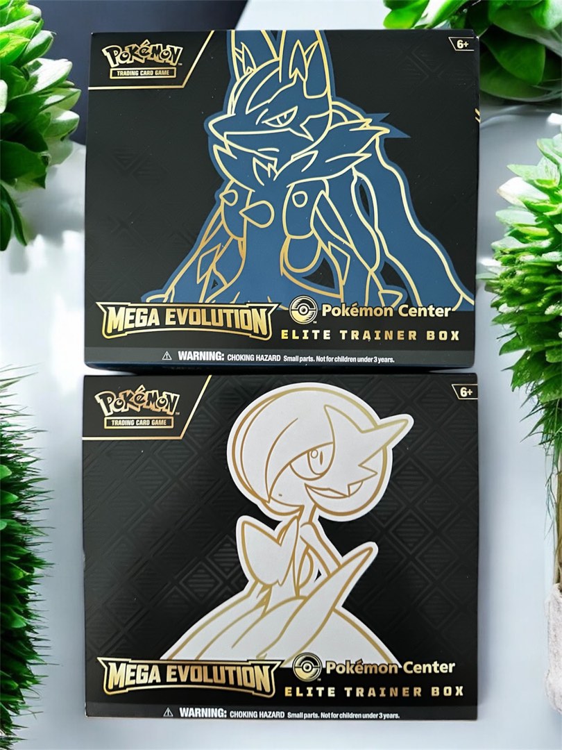 CHEAPEST Mega evolution PC ETB pokemon center Lucario and Gardevoir ...