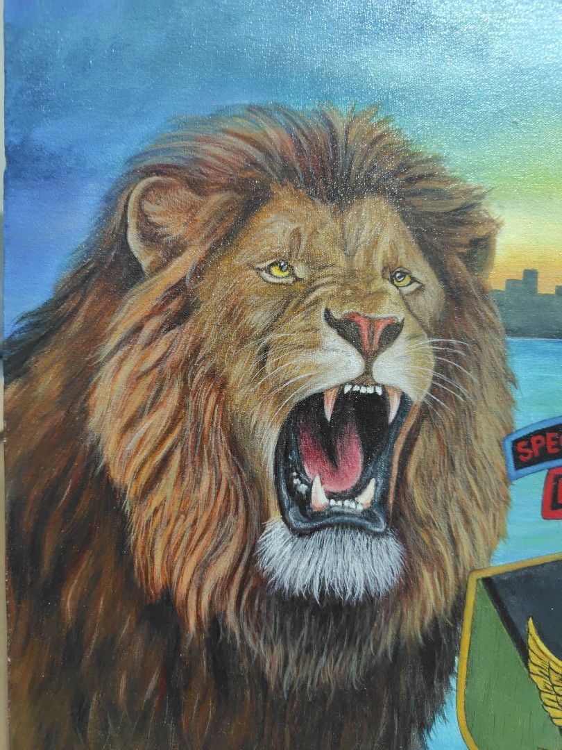 Only 1 piece in Singapore - Commando Special Forces Ranger Painting ...