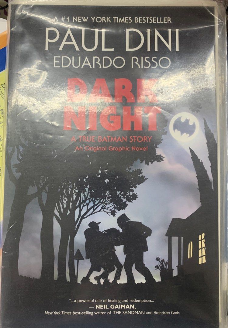 Dark Night: A True Batman Story Graphic Novel, Hobbies & Toys, Books ...