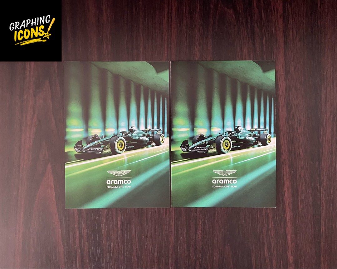 Official F1 Aston Martin 2025 Team Driver Cards, Hobbies & Toys ...