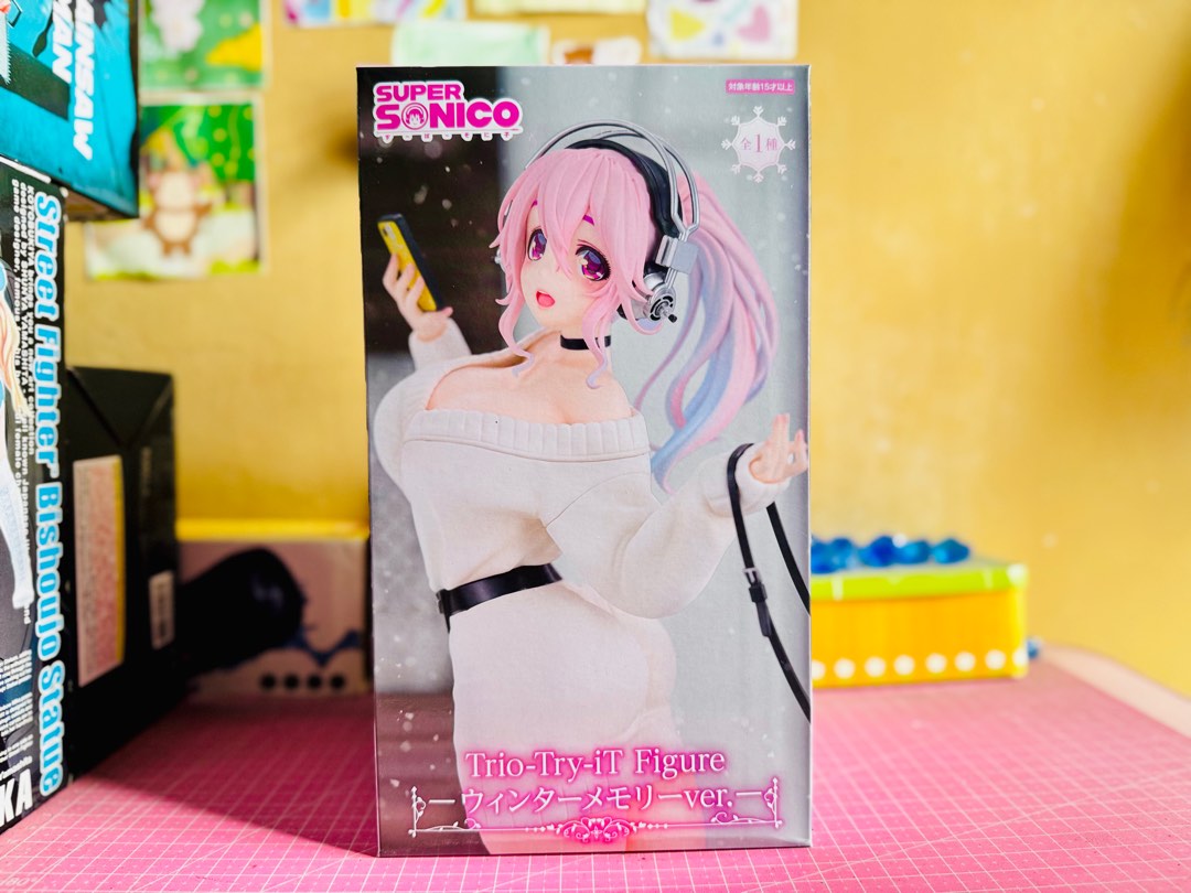 FURYU Nitroplus Trio-Try-iT Super Sonico (Winter Memory Ver.) Figure Japan Original Licensed ...