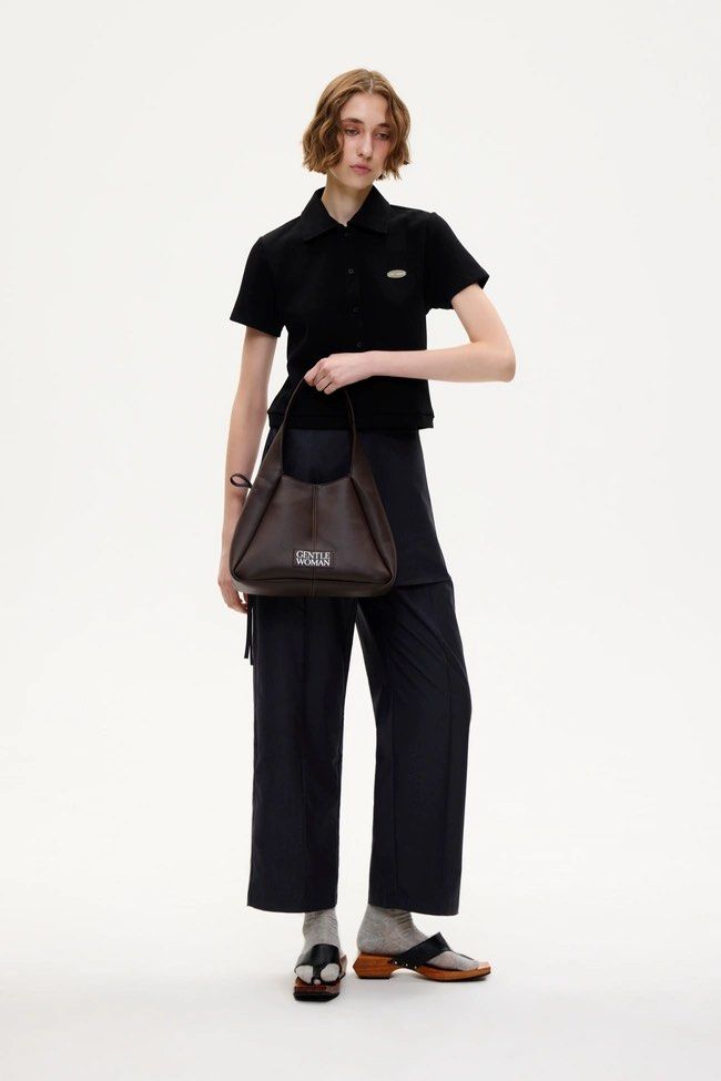 Gentle Woman Trigon Brown Handbag, Women's Fashion, Bags & Wallets ...