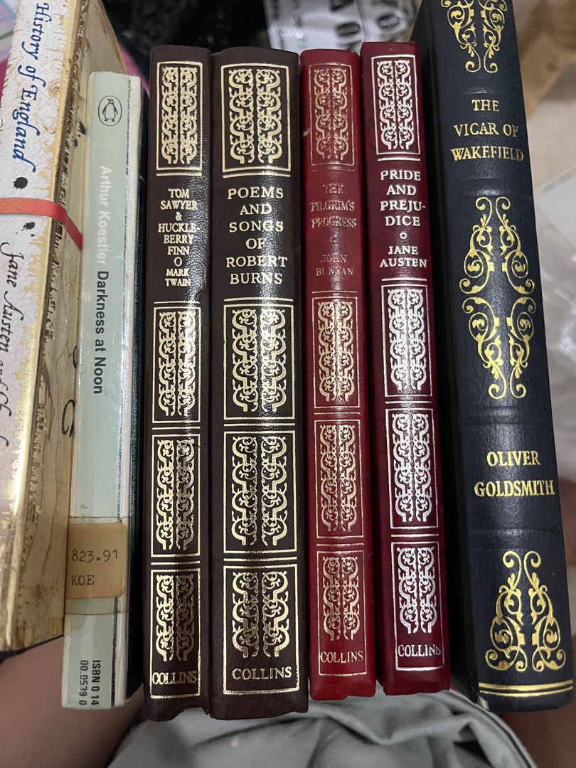 HARD BOUND |Jane Austen Pride and Prejudice | MARK TWAIN TOM SAWYER AND ...