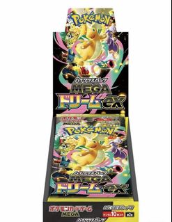 Pokemon Card Game MEGA Dream EX Booster Box, Hobbies & Toys, Toys ...