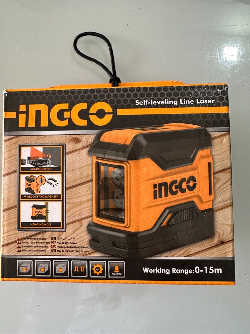 INGCO Self leveling Light Laser, Furniture & Home Living, Home ...