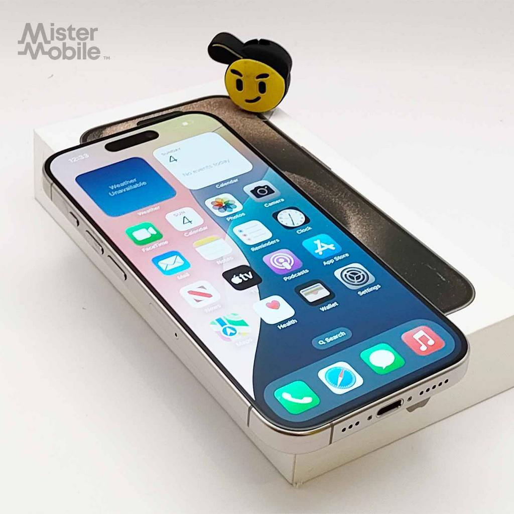 iPhone 15 Pro Natural Titanium 512GB, Mobile Phones & Gadgets, Mobile ...