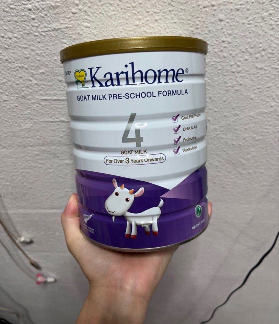 Karihome Goat Milk Pre-School Formula Stage 4 900g - 3y+ (Made in New ...