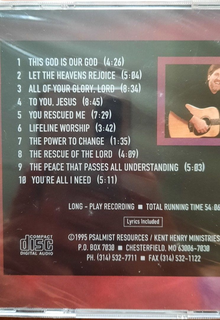 Kent Henry : This God Is Our God (1995) CD, Hobbies & Toys, Music ...