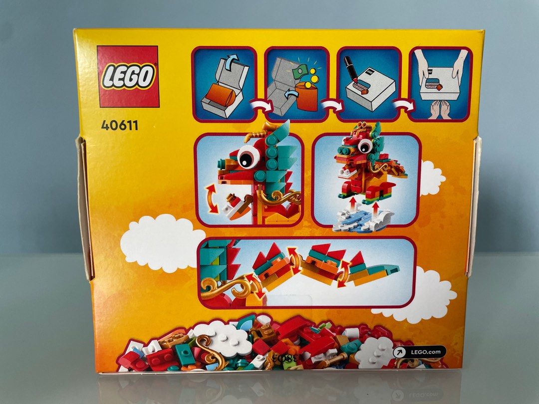 LEGO 40611 Year of the Dragon Set - Brand New, Hobbies & Toys, Toys ...