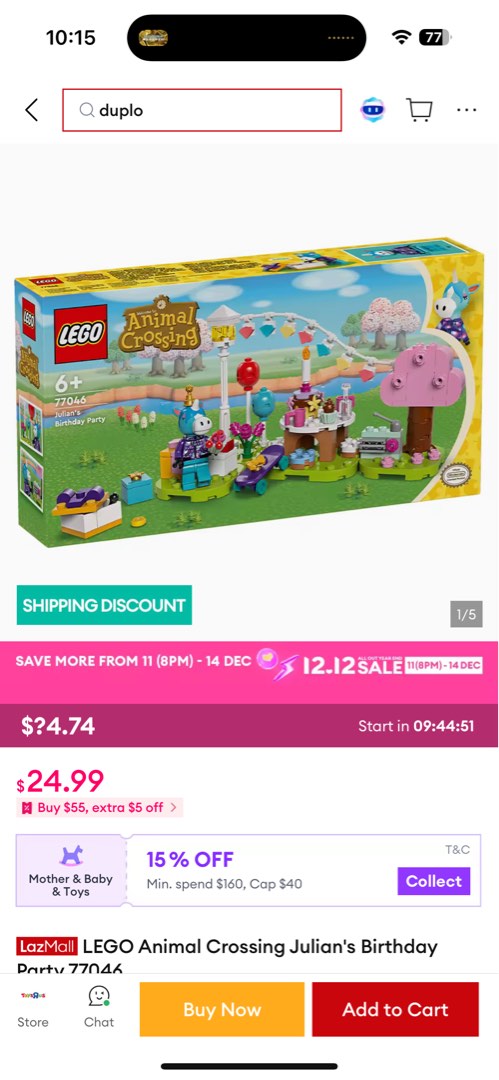 Lego Animal Crossing, Hobbies & Toys, Toys & Games on Carousell