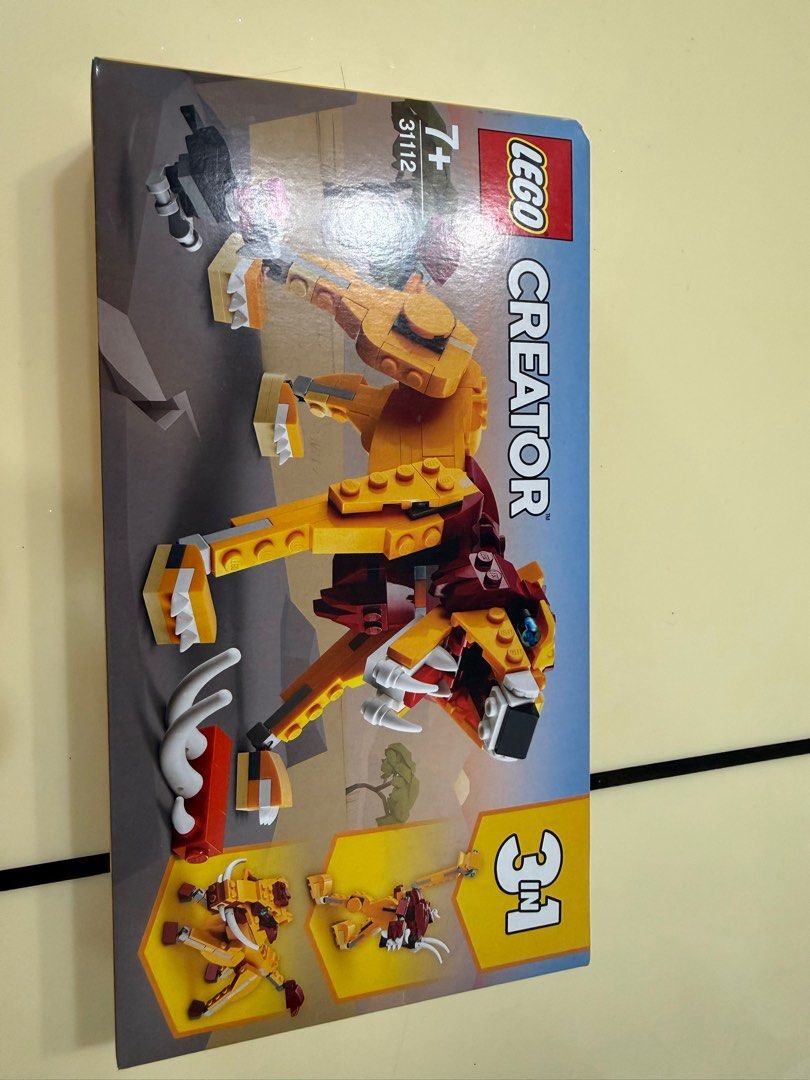 LEGO Creator 3-in-1 Lion Set 31112, Hobbies & Toys, Toys & Games on ...