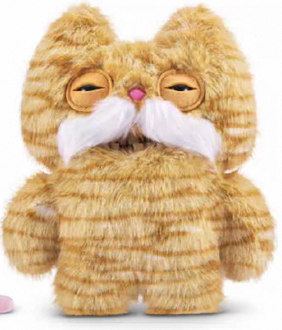LIMITED!! Fuggler alley cats Orange Striped Cat Plush Toy, Hobbies ...