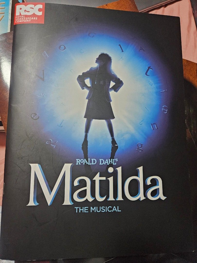 Matilda The Musical Programme Book, Hobbies & Toys, Books & Magazines ...