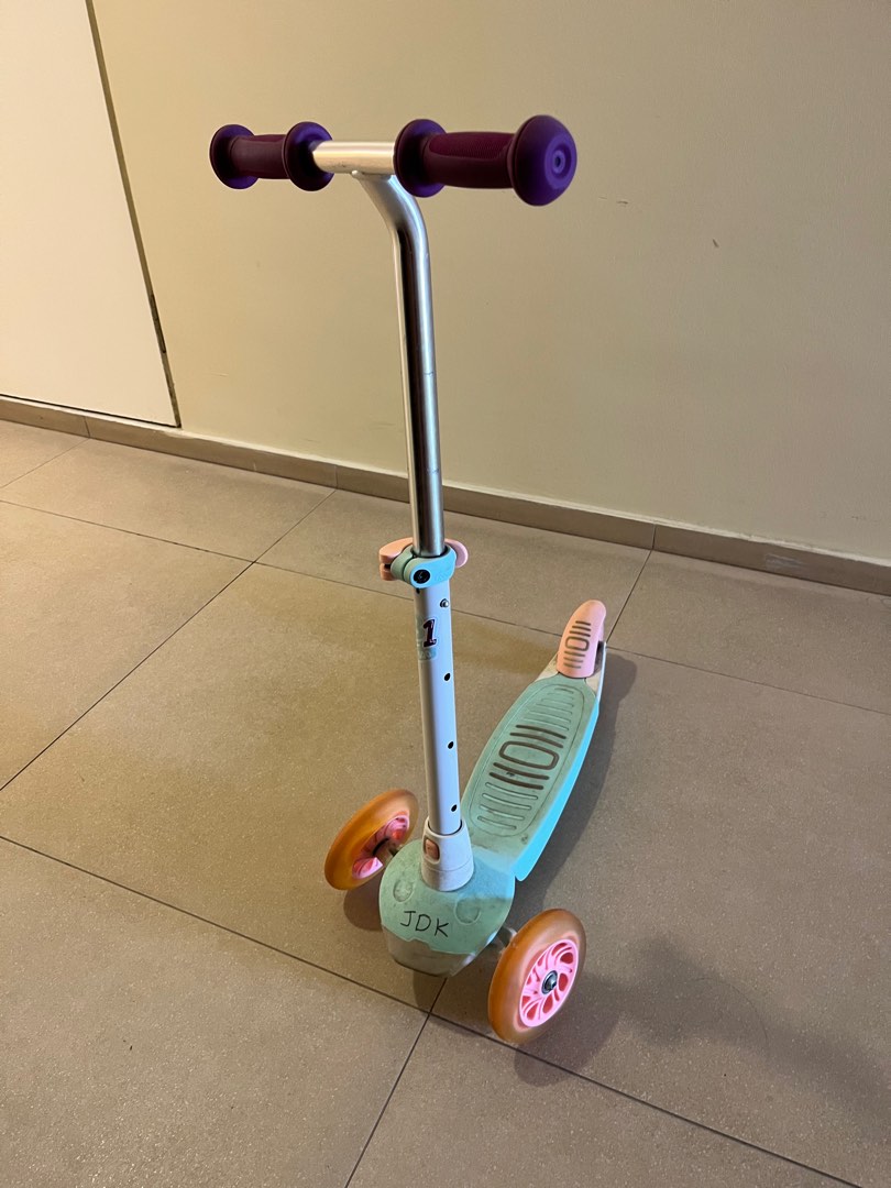 Mini Micro 3-Wheel Scooter - Light Blue, Sports Equipment, Sports ...