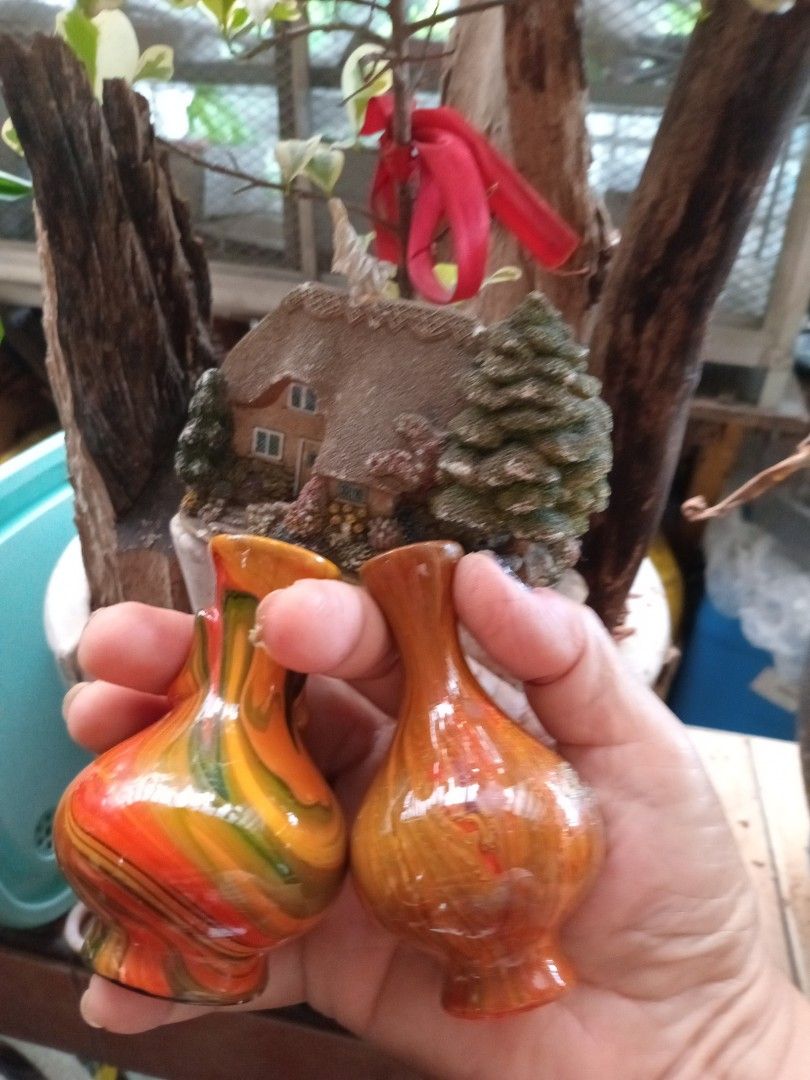 Miniature of 1970s vintage art glass murano Vases, Furniture & Home ...