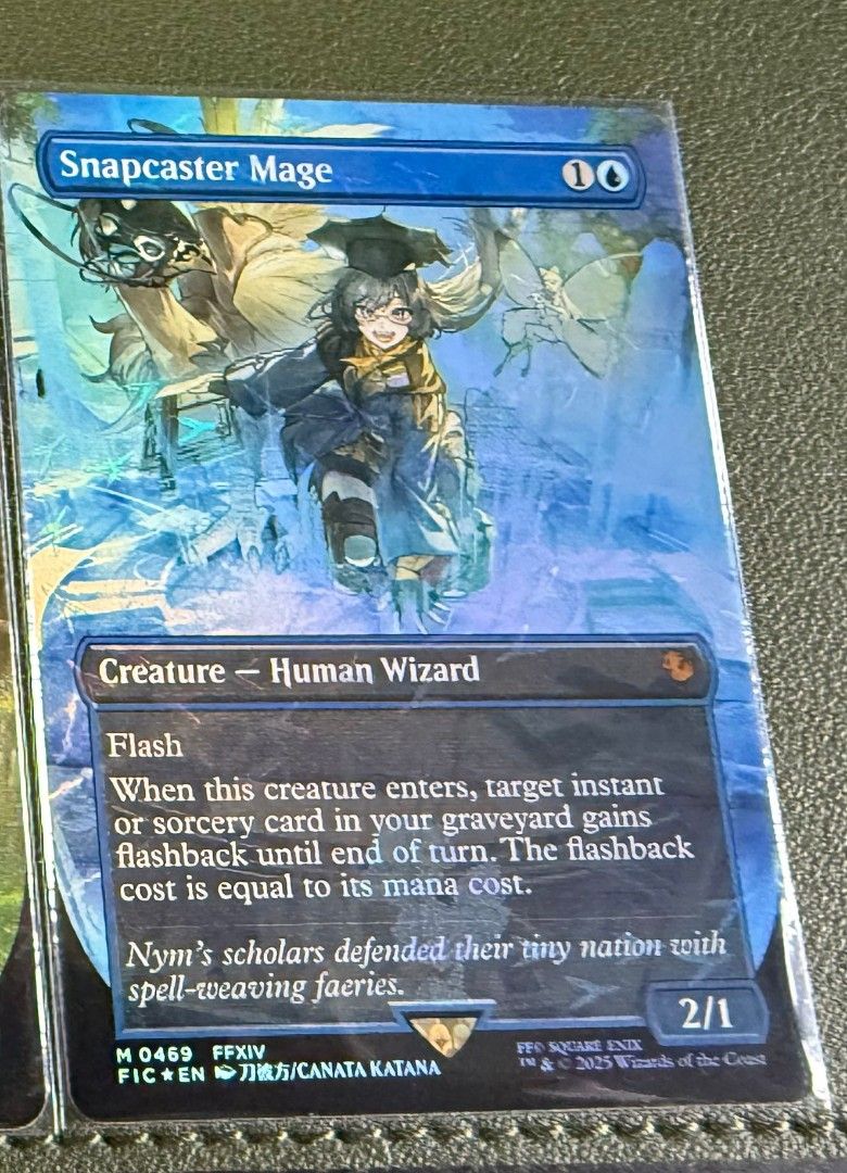 [MTG] Snapcaster Mage (Chocobo Track Foil) || Final Fantasy Commander ...