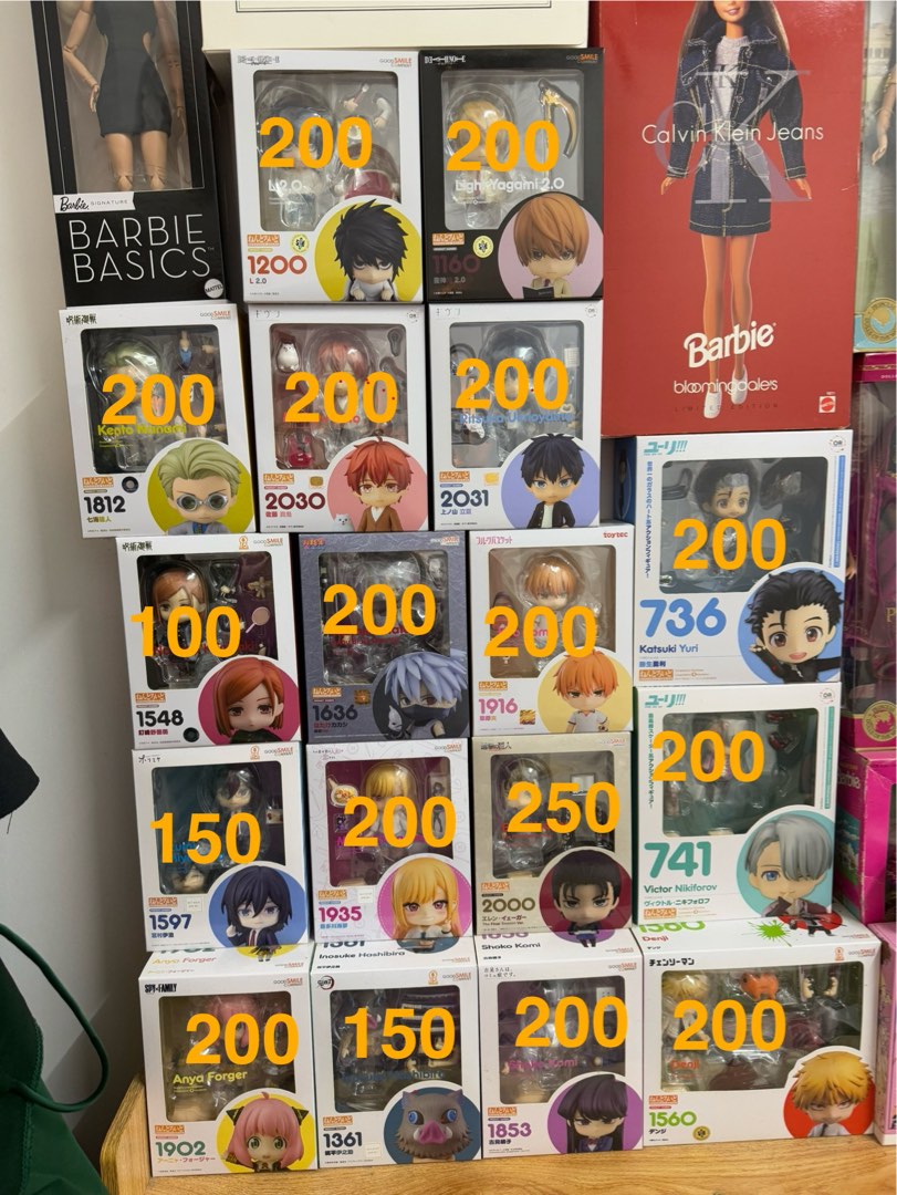 Nendoroid Figures - Various Characters, Hobbies & Toys, Toys & Games on ...