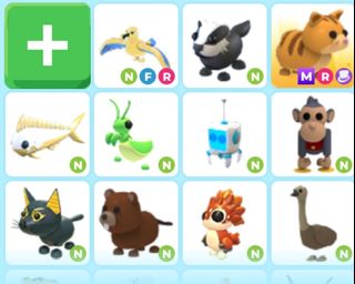 Neon and Mega Neon Adopt Me Pets for Sale, Video Gaming, Gaming ...