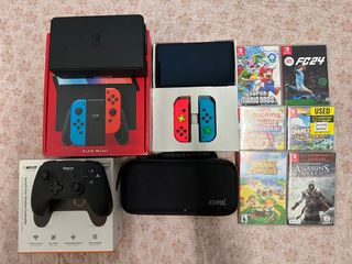Nintendo Switch OLED Model Console Bundle, Video Gaming, Video Game Consoles, Nintendo on Carousell