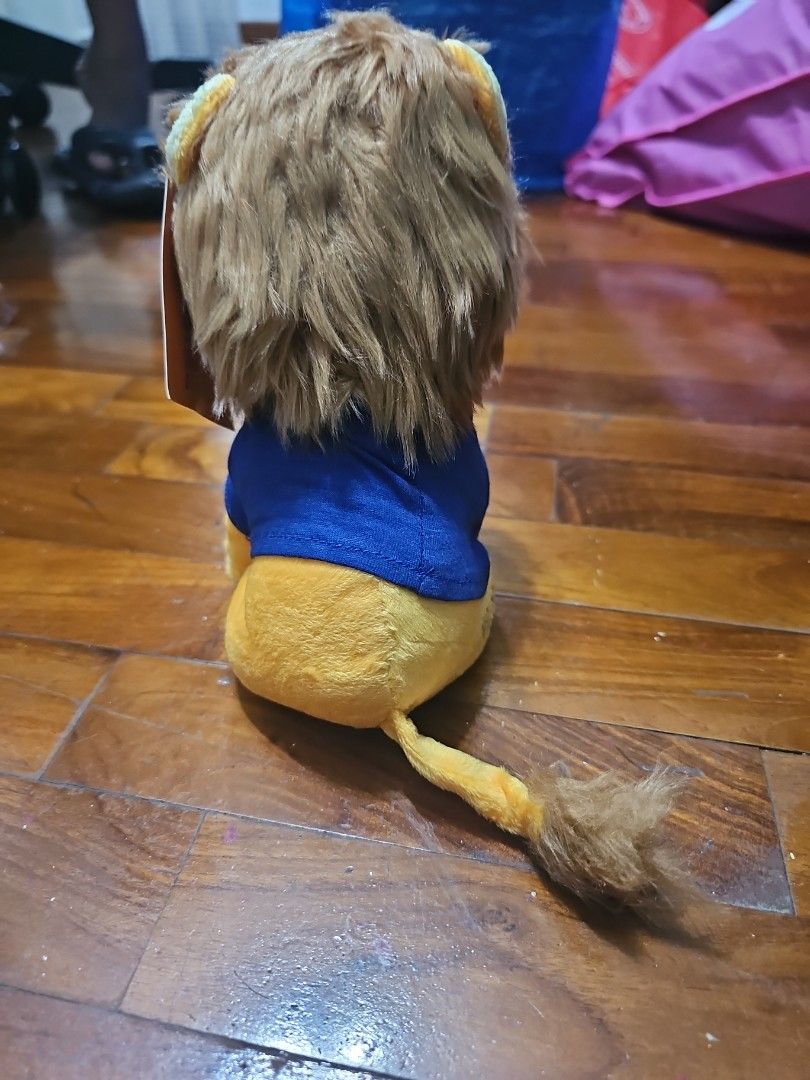 NUS Linus The NUS Lion Plush Toy, Hobbies & Toys, Toys & Games on Carousell