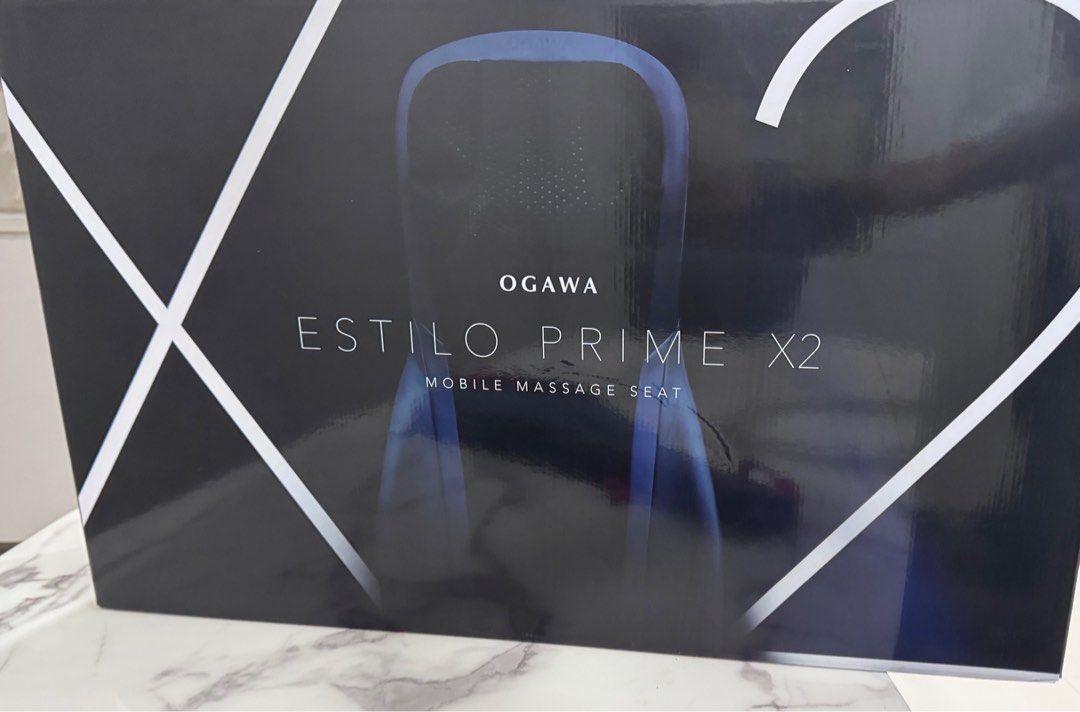 Ogawa Estilo Prime X2 Mobile Massage Seat, Health & Nutrition, Massage ...