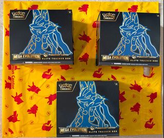 Pokemon Mega Evolution Elite Trainer Box (Lucario and Gardevoir) or ...