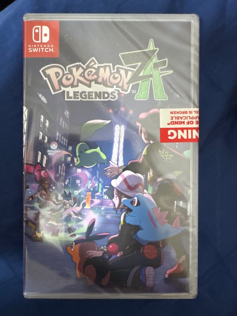 Pokemon Legends ZA BNIB - Nintendo Switch , Video Gaming, Video Games ...