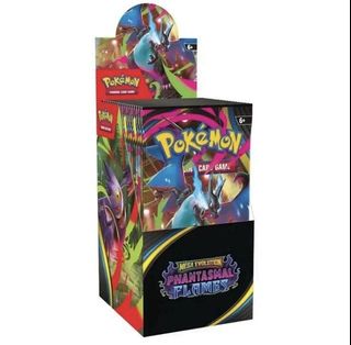 [ON HAND/SHRINKED] Pokemon TCG Phantasmal Flames Booster Box, Hobbies ...