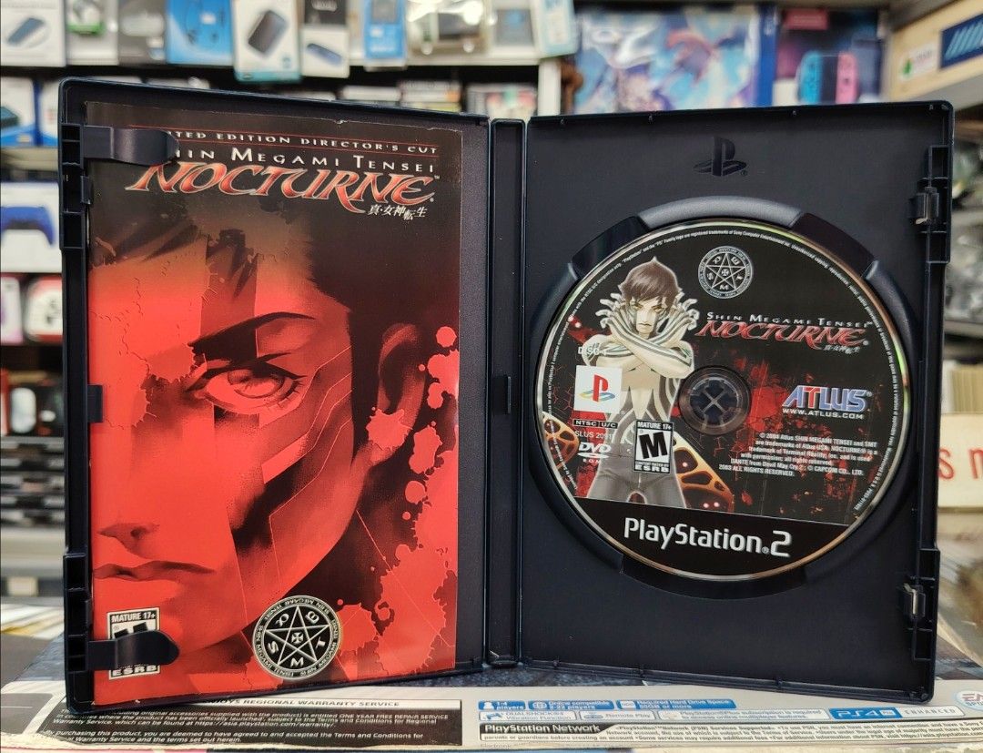 PS2 Shin Megami Tensei Nocturne, Video Gaming, Video Games, PlayStation ...