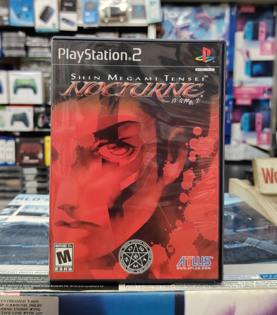 PS2 Shin Megami Tensei Nocturne, Video Gaming, Video Games, PlayStation ...