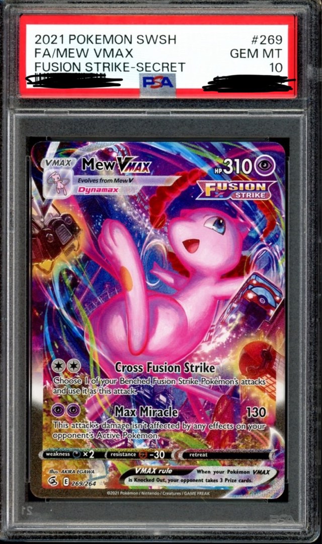 PSA 10 Mew Vmax AA, Hobbies & Toys, Toys & Games on Carousell