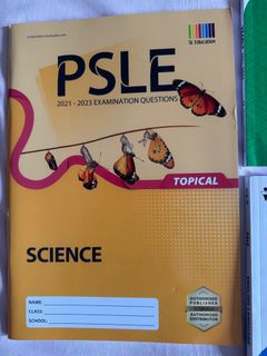 PSLE Science 2026 Package (P5 P6 | Notes | Past Year Prelim Papers ...