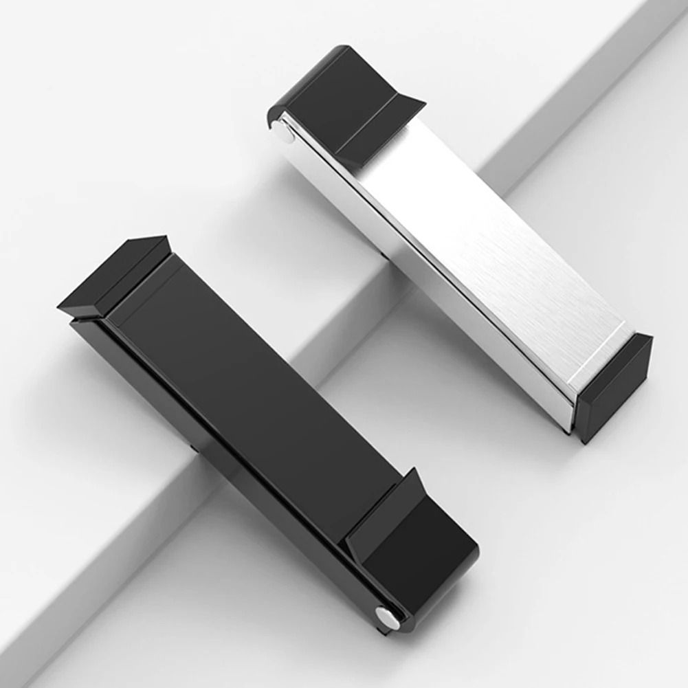 Safety Door Stopper Metal Gate Blocker Door Blocker Easy Pedal Kick ...