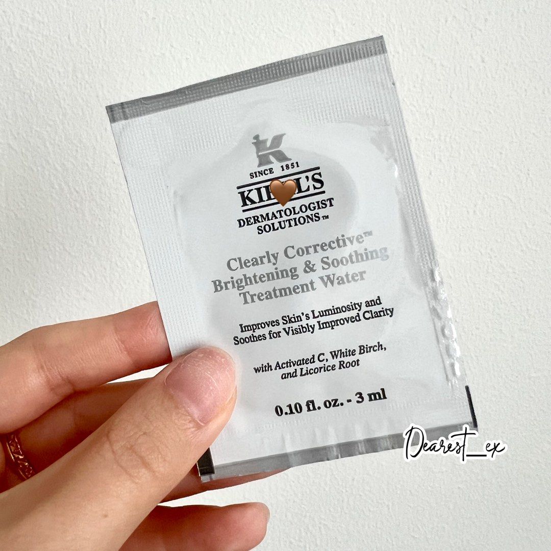 🔥Sale! Kiehls Clearly Corrective Treatment Water 3ml Sample, Beauty ...