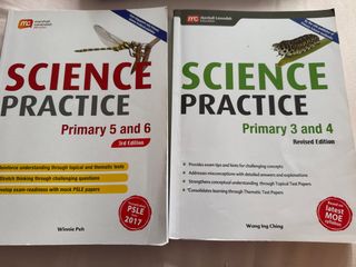 PSLE MATH PSLE SCIENCE PRACTICE ASSESSMENT BOOK, Hobbies & Toys, Books ...