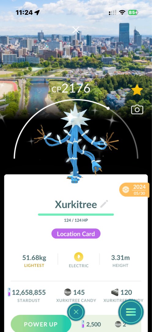 Shiny Xurkitree with Sendai Background, Video Gaming, Gaming ...
