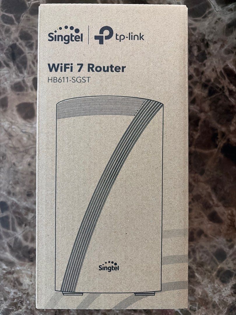 Singtel TP-Link WiFi 7 Router HB611-SGST, Computers & Tech, Parts ...