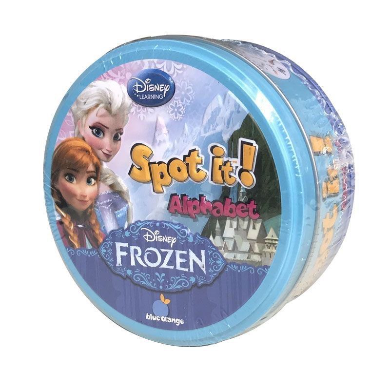 Spot It! / Dobble Frozen Edition — Classic Matching Card Game in Round ...