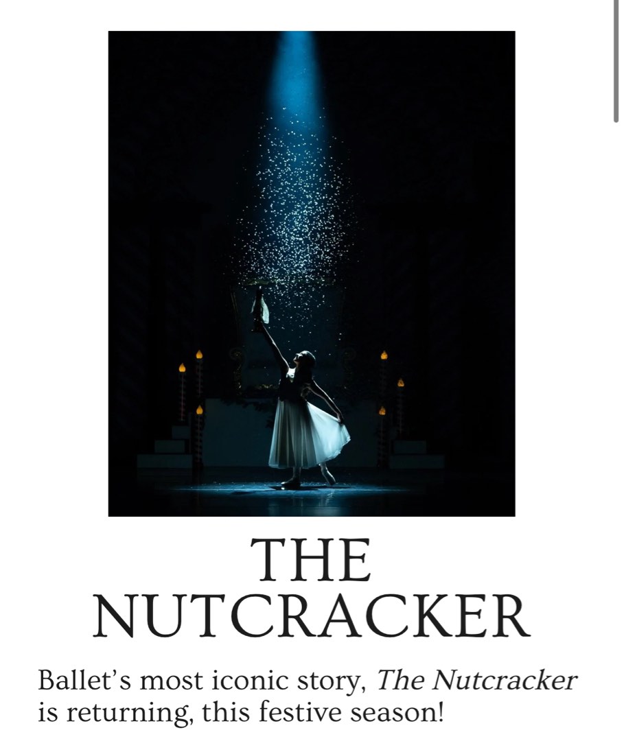 The nutcracker 20 dec @ 8pm, Tickets & Vouchers, Event Tickets on Carousell