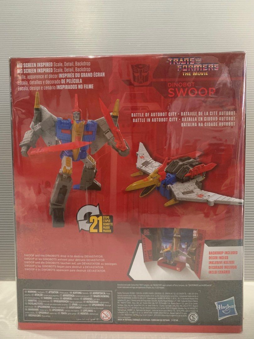 Transformers Studio Series 86 Swoop, Hobbies & Toys, Toys & Games on ...