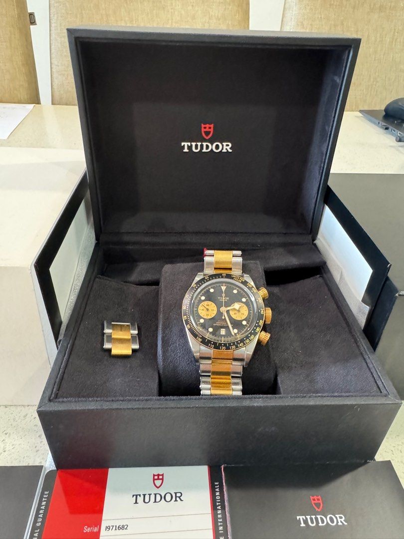 Tudor S & G chronograph, Luxury, Watches on Carousell