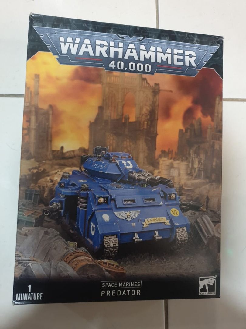 Warhammer 40,000 Space Marines Predator, Hobbies & Toys, Toys & Games ...